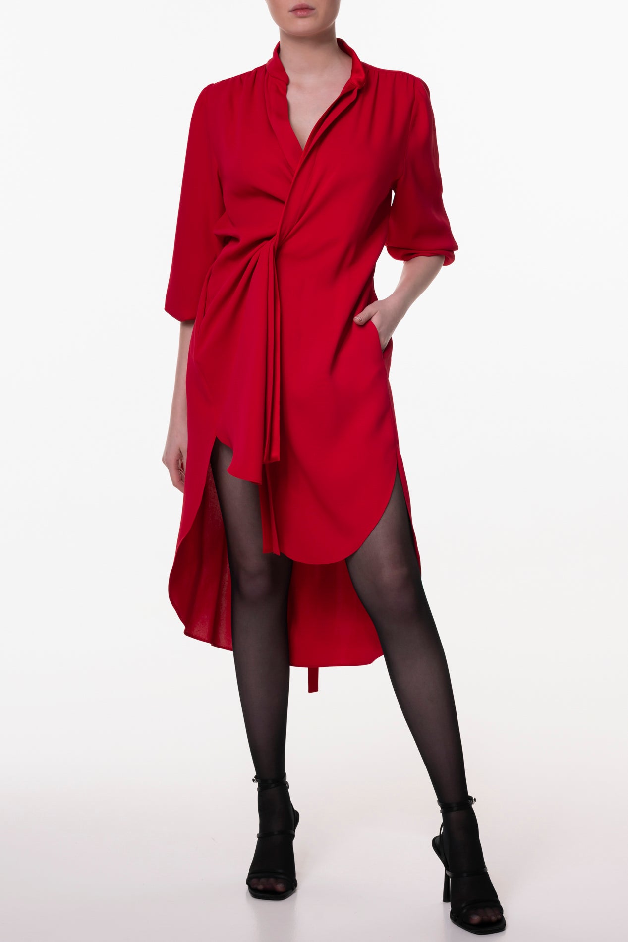 Lory True Red Dress – Rhea Costa